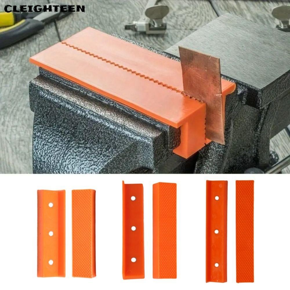 CLEIGHTEEN Vise Jaw Rubber, Nylon Magnetic Design Vise Protection Strip ...
