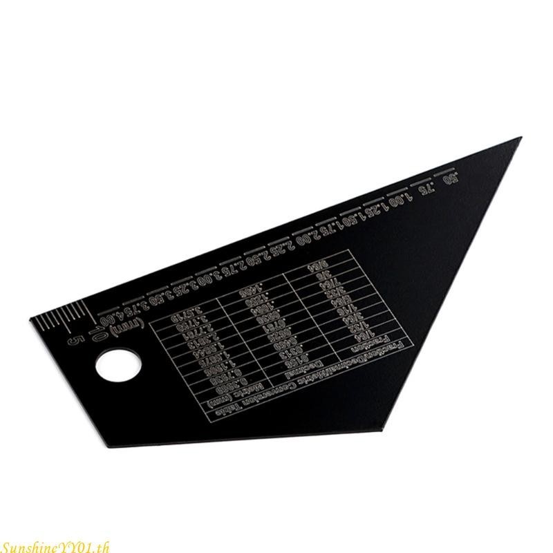 Sun String Action ไม้บรรทัดเครื่องวัด Fret Rocker Leveling Guide กีตาร์ ...