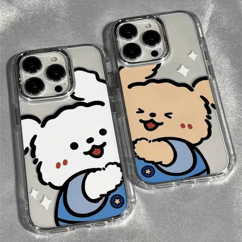 การ์ตูนลูกสุนัขเคสใสสําหรับrealmeหมายเหตุ60 4G Narzo N61 4G C67 C65 C61 ...