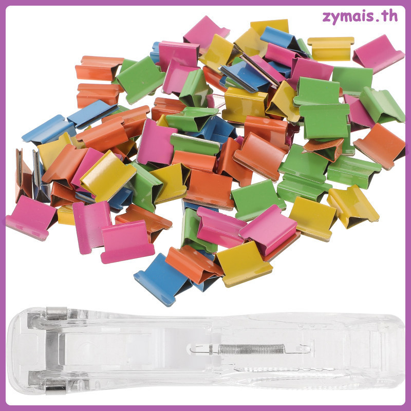 Mini Stapler Clip คลิปกระดาษกว้าง Clalbak อะไหล่ Clamp สําหรับ Pusher ...