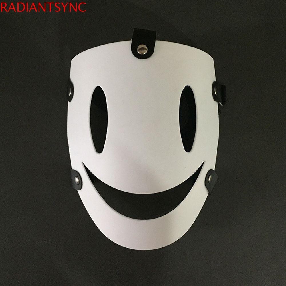 Radiantsync คอสเพลย์หน้ากากหมวก Props พลาสติกหน้ากากสีขาว Party Mask Party Props คอสเพลย์ ...