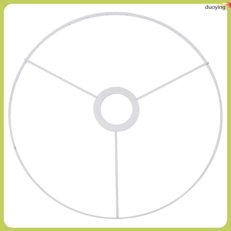 Aura Frame Light Stand Lamp Shade Vintage Decor Holder Wire Harp Bulb ...