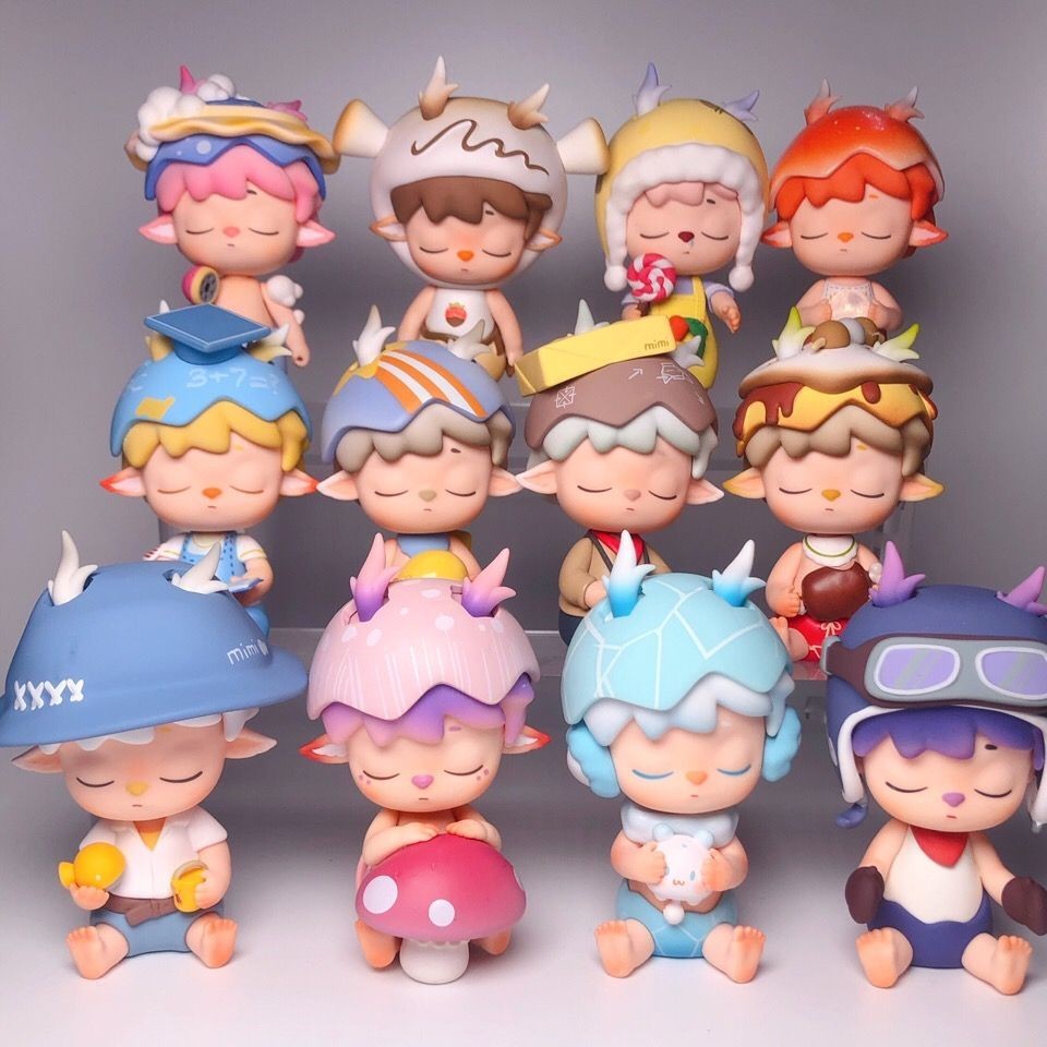 [ของแท้] Heyone Mimi Childrens Diary Series Blind Box whole set hidden ...