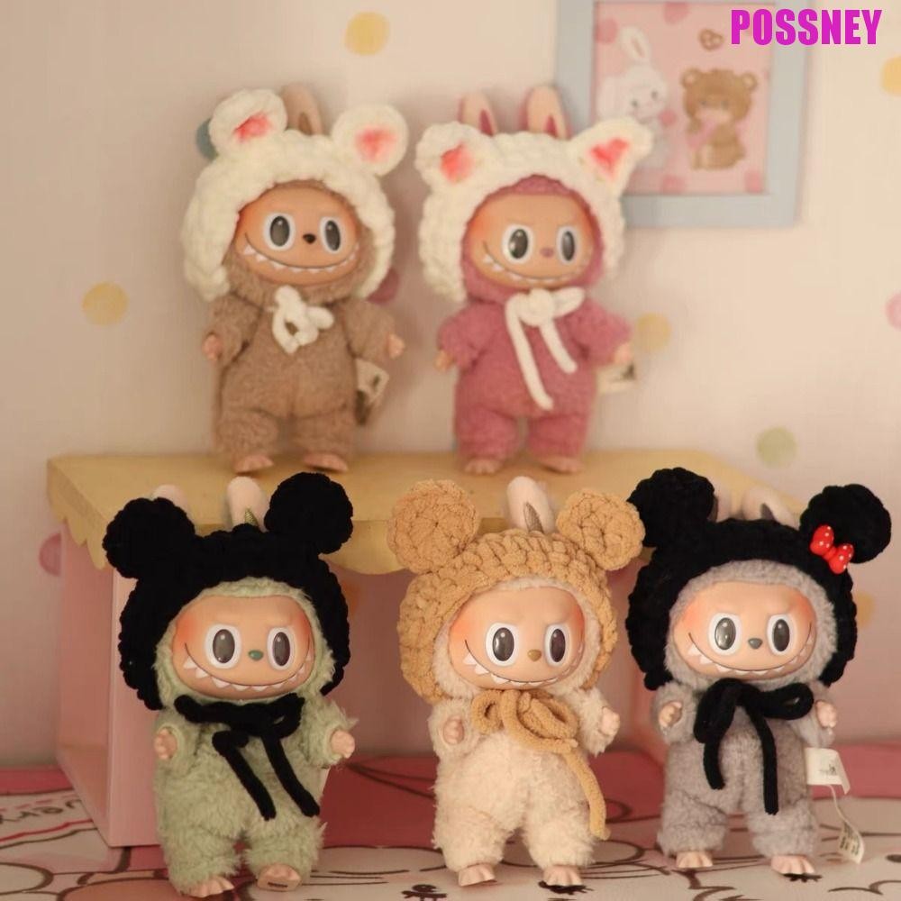 Possney ตุ๊กตา Plush Hair Loop, 17 ซม.ตุ๊กตา Kawaii Labubu ตุ๊กตา ...