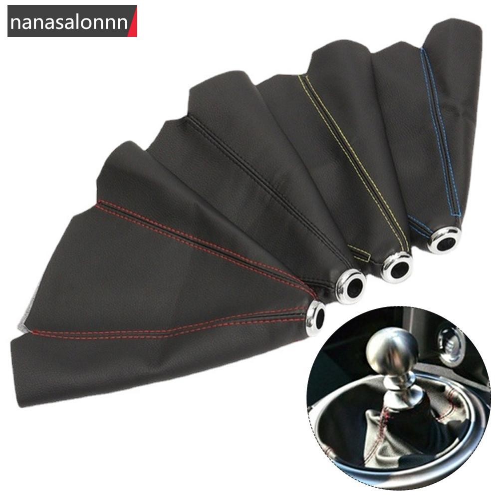 Nanasn| Universal เกียร์รถเกียร์ Shift COLLAR คาร์บอนไฟเบอร์ Auto Car ...