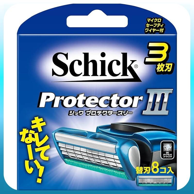 Schick Protector Three Replacement Blades 8-pack Schick Protector Three ...