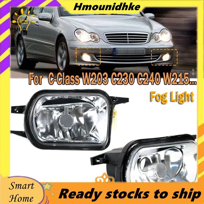 คู่ไฟตัดหมอกกันชนหน้าสำหรับ Mercedes-Benz W203 C320 & SLK230 2001-2004 ...