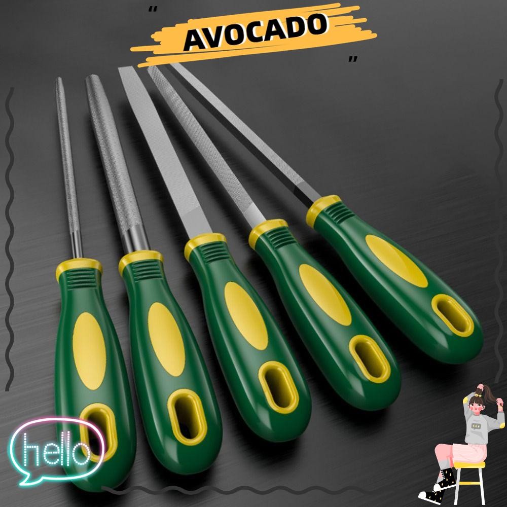 ไฟล์เลื่อย AVOCAR, การลับคมไฟล์เหล็ก 6/8 นิ้ว, เหล็กความแข็งสูงยืดครึ่ง ...