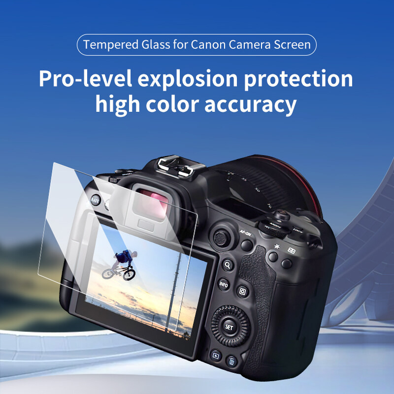 Ucons ตัวป้องกันหน้าจอกล้องกันรอยขีดข่วนสําหรับ Canon EOS R5/R6/R10/R50 ...