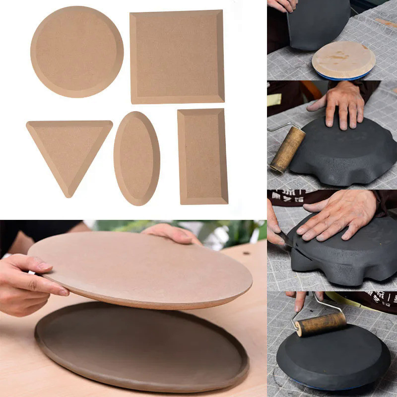 NEW Pottery Ceramic Tools Billet Density Board Mold Modeling Slab ...