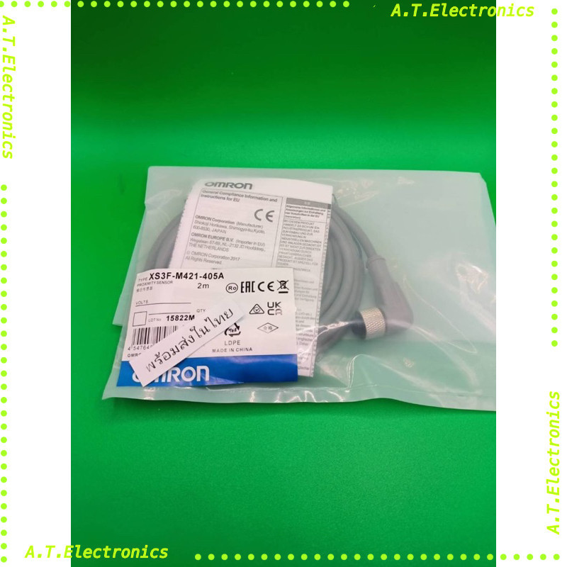 สุดคุ้ม XS3F-M421-405-A ยี่ห้อ Omron Sensor Cabel Connector M8 ยาว 2 เมตร จำนวน 4 pin ในไทย คุ้ม ...