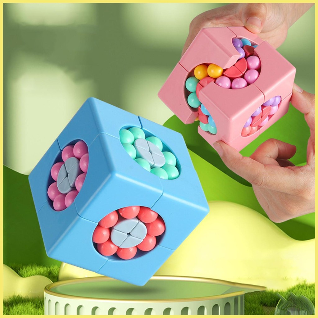 Magic Cube Bean ปริศนา Magic Bean สมอง Teaser เกมตลกลูกปัดปริศนาของเล่น ...