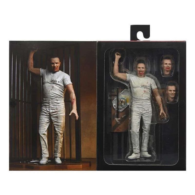 พร้อมสต็อก NECA Silent Lamb Hannibal Lecter Figure Breaking Prison ...