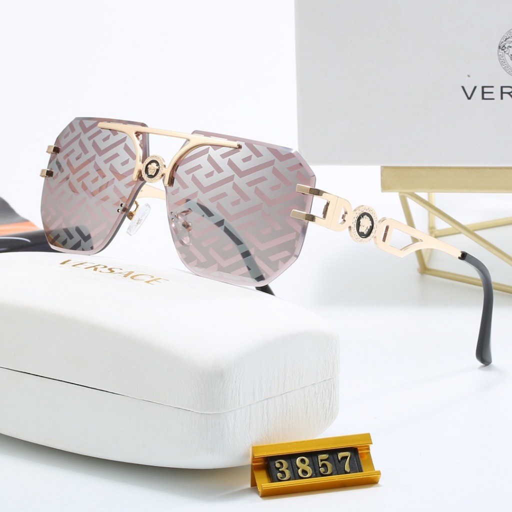 แว่นกันแดวน.Frameless ของ Versace Creative สำหรับทั้งผู้ชายและผู้หญิง | Shopee Thailand