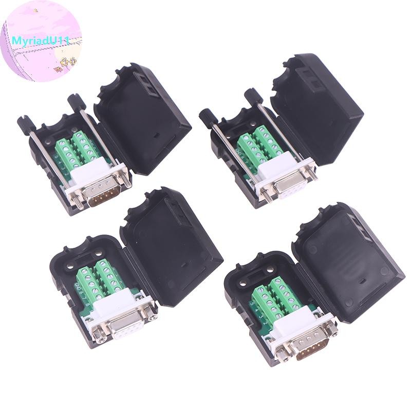 MyriadU DB9 อะแดปเตอร์อนุกรม RS232/485/422 Connector ชายหญิง 9 Pin ...