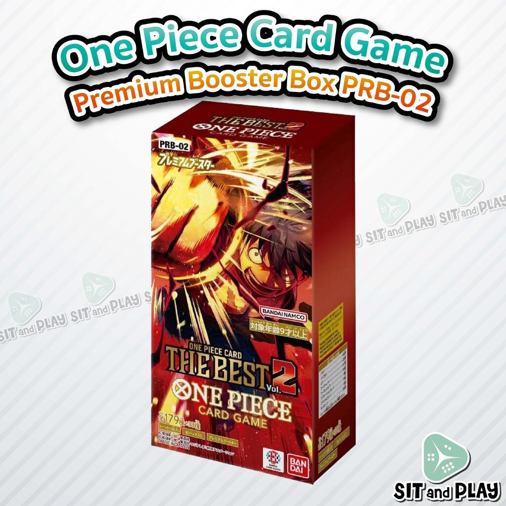 One Piece Card Game - Premium Booster Box PRB-02 The Best การ์ดเกม ...