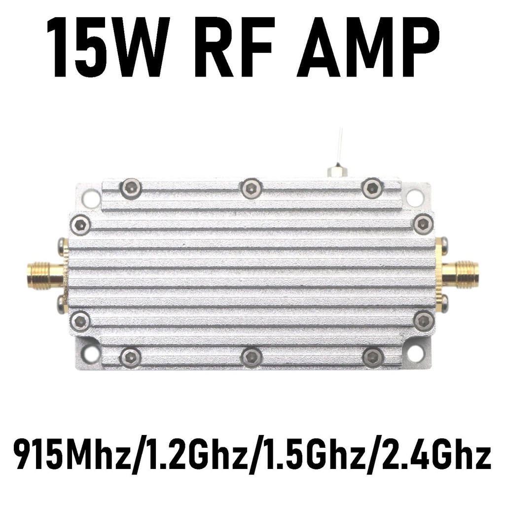 15W RF Power Amplifier 915M 1.2G1.5G 2.4G วิทยุเครื่องส่งสัญญาณสัญญาณ ...