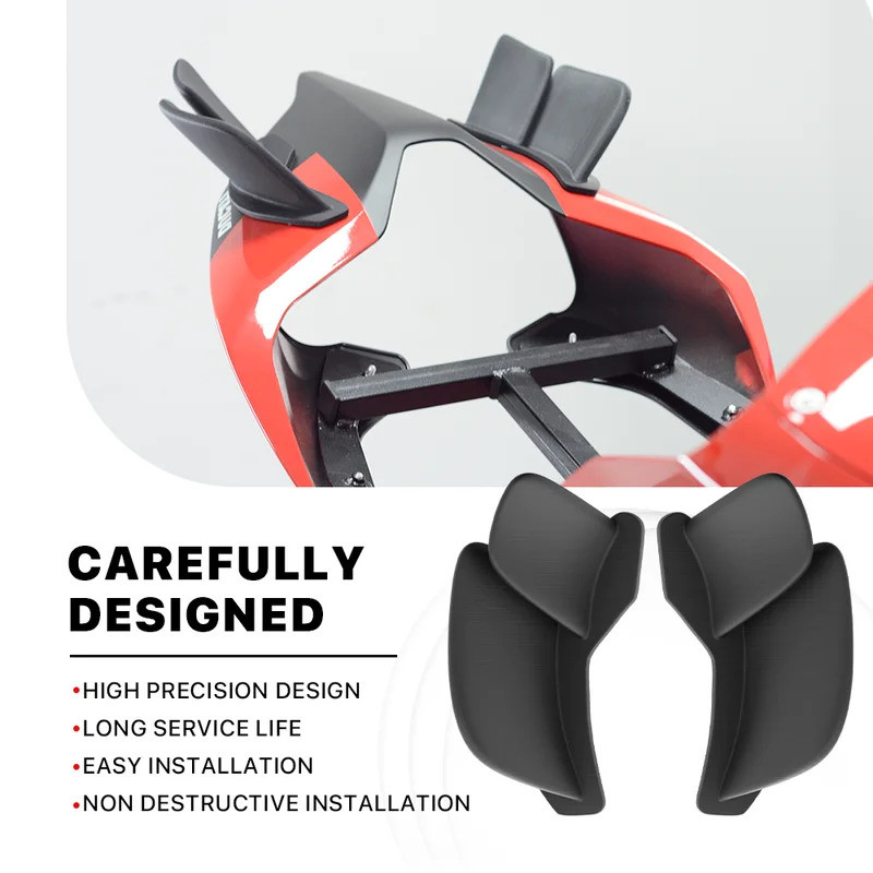 รถจักรยานยนต์ด้านหลัง Fixed Wing Fairing ABS ดัดแปลงสําหรับ DUCATI ...