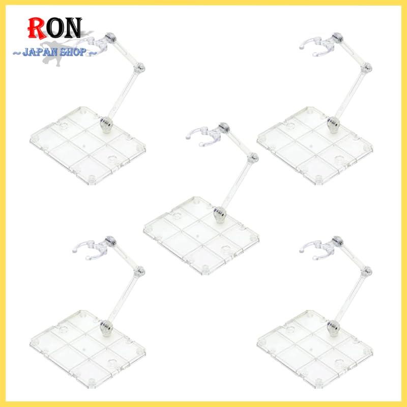 MaT store Figure Stand Plastic Model Base 180 Degree Adjustable Model ...