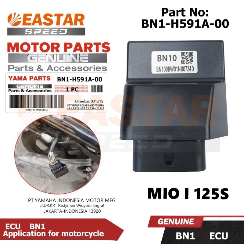 ชุดควบคุมเครื่องยนต์ ECU สําหรับ MIO I 125s ของแท้ 100% B22 BN1-H591A ...