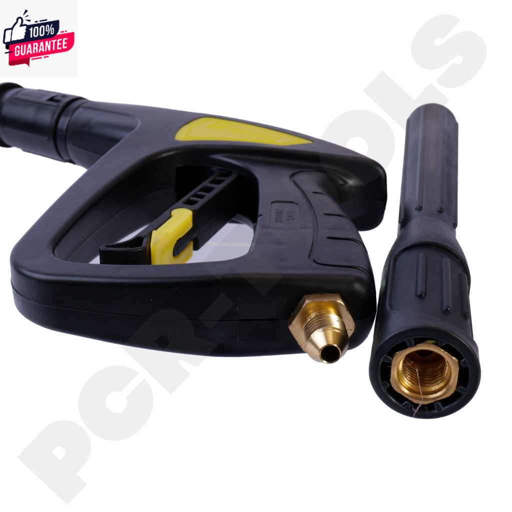 VOMOTO หัวฉีดน้ำแรงดันสูง วัสดุภายในเป็นโลหะ หัวต่อด้ามปืนขนาด 14 mm. แนูน ต่อเข้ากัสายที่มีตัว ...