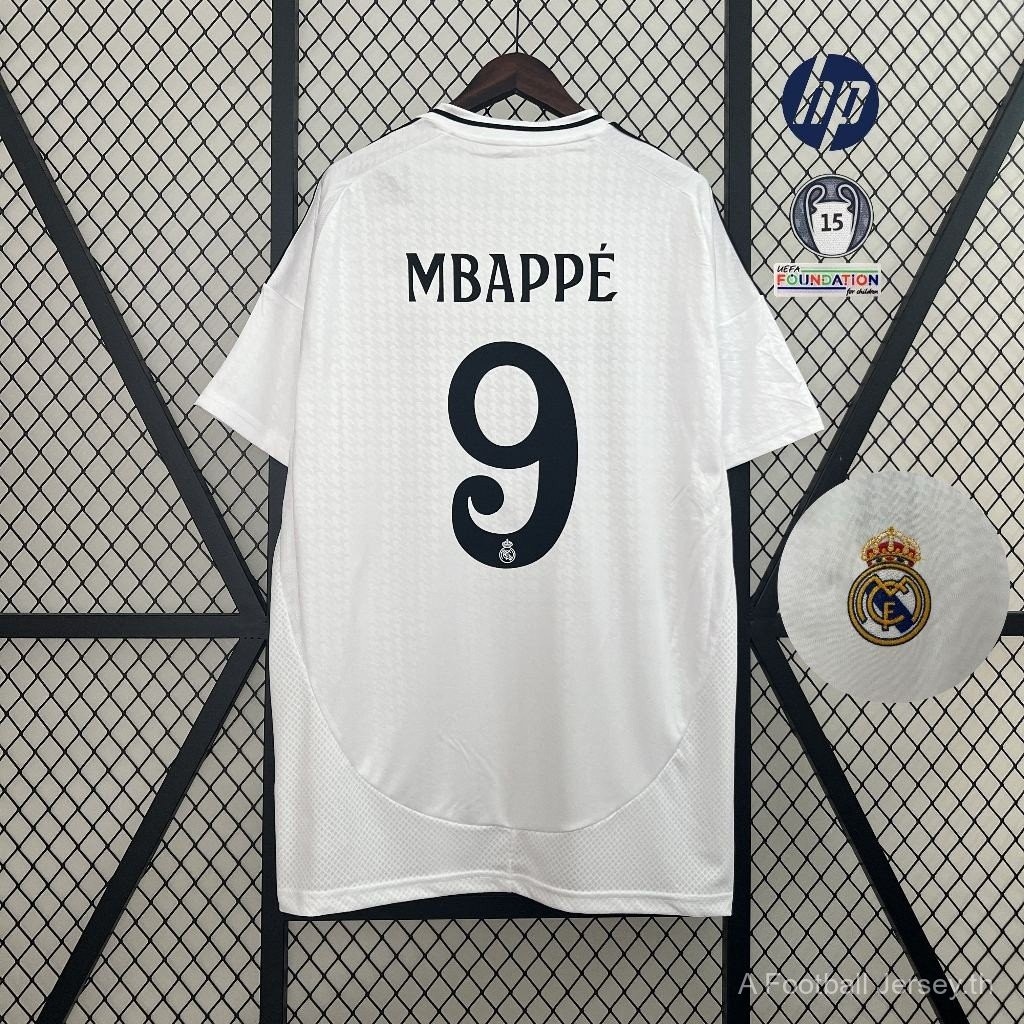 2024/25จริง MD แฟนรุ่นเสื้อฟุตบอลผู้ชายเบลเยียม Vini Valverde modric ...