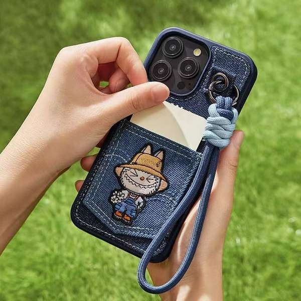 Popmart POPMART LABUBU Spring Wild Home Lanyard Phone Case IPHONE ...