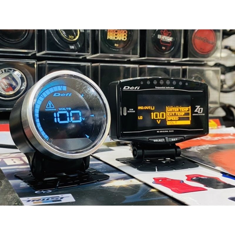 ชุดเกจวัด Defi Lcd Full Digital A2 obd2 system 2ระบบ ดิฟฟี่ดิจิตอลหน้า ...