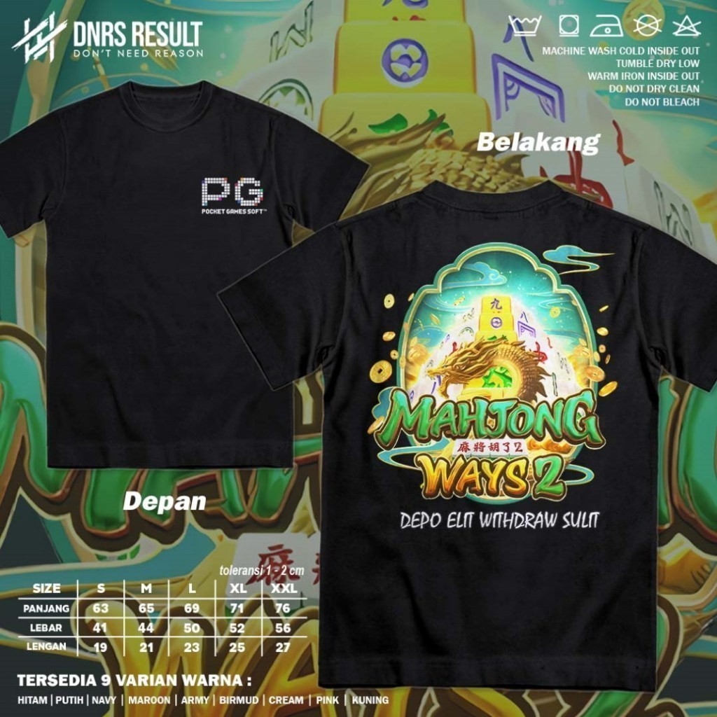 ใหม่ Dnrs Kaos Mahjong Ways 2 Dragon Depo Eliteถอน Hard PG Soft - Baju ...