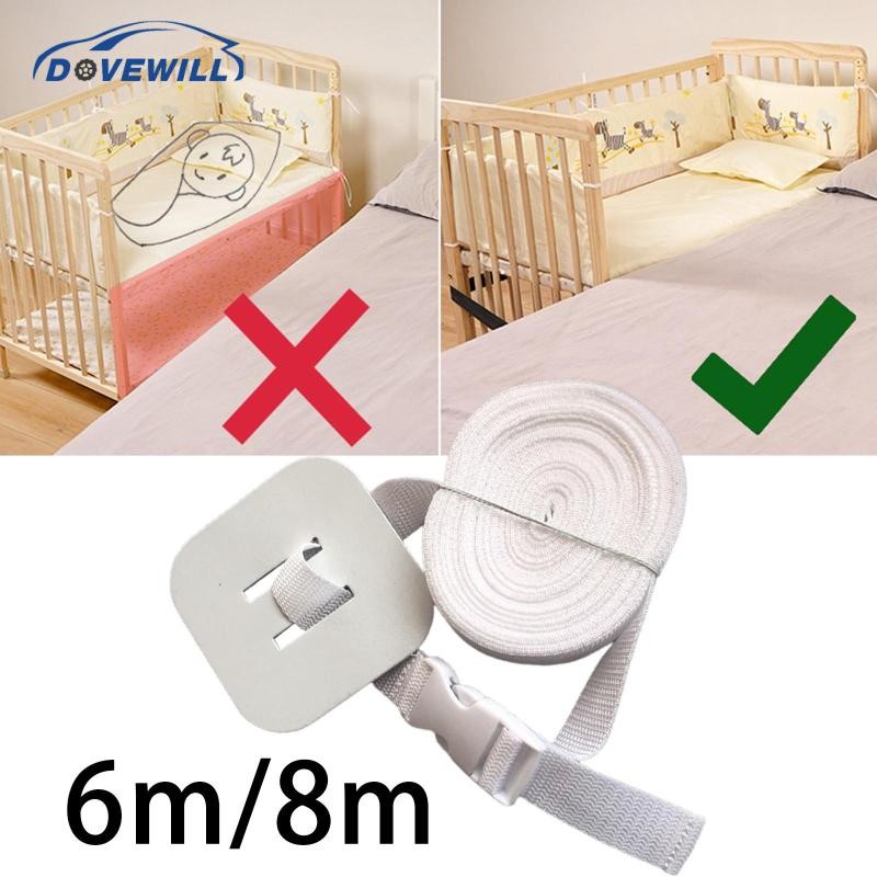 [Dovewill] สายรัดเชื่อมต่อเตียงยาวอุปกรณ์สิ่งทอภายในบ้านพร้อมเตียงหัวเข็มขัดปรับได้ | Shopee ...