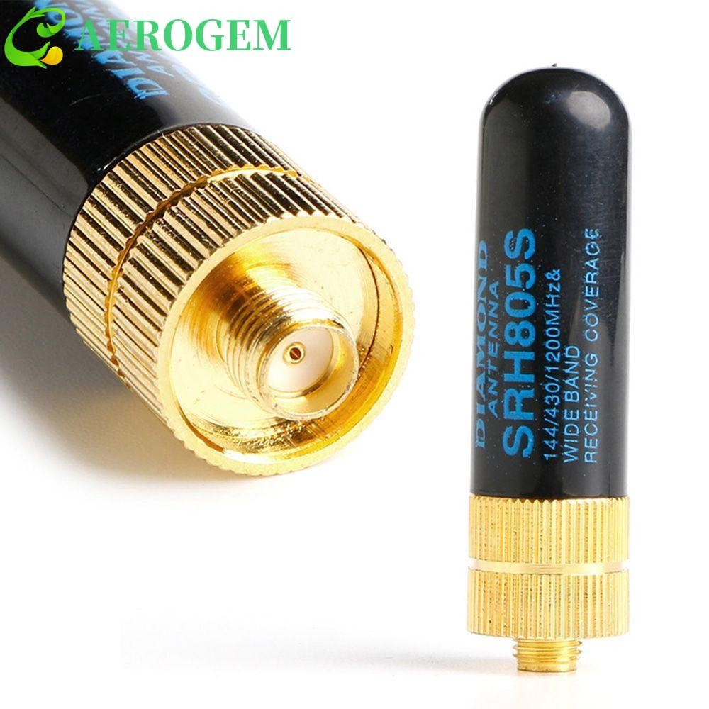 AEROGEM Dual Band เสาอากาศ SRH805S VHF/UHF วิทยุ SMA-F BF-888S แบบพกพา Talkie Baofeng Dual Band ...