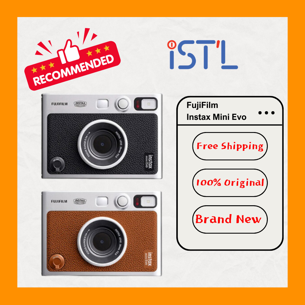 FujiFilm Instax Mini Evo Instant Film Camera (Type-C) | Shopee Thailand