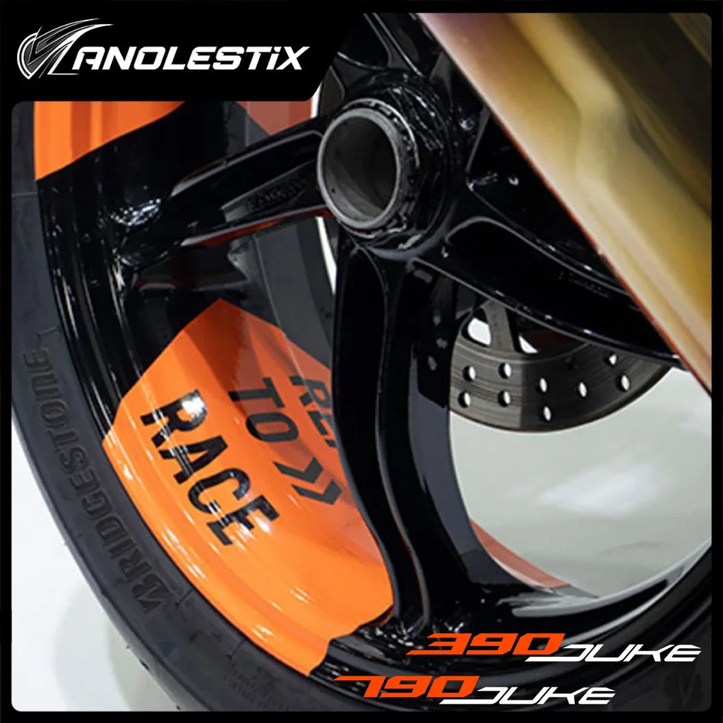 3m สติกเกอร์ล้อรถจักรยานยนต์ Hub Decals Rim Stripe เทปสําหรับ KTM Duke ...