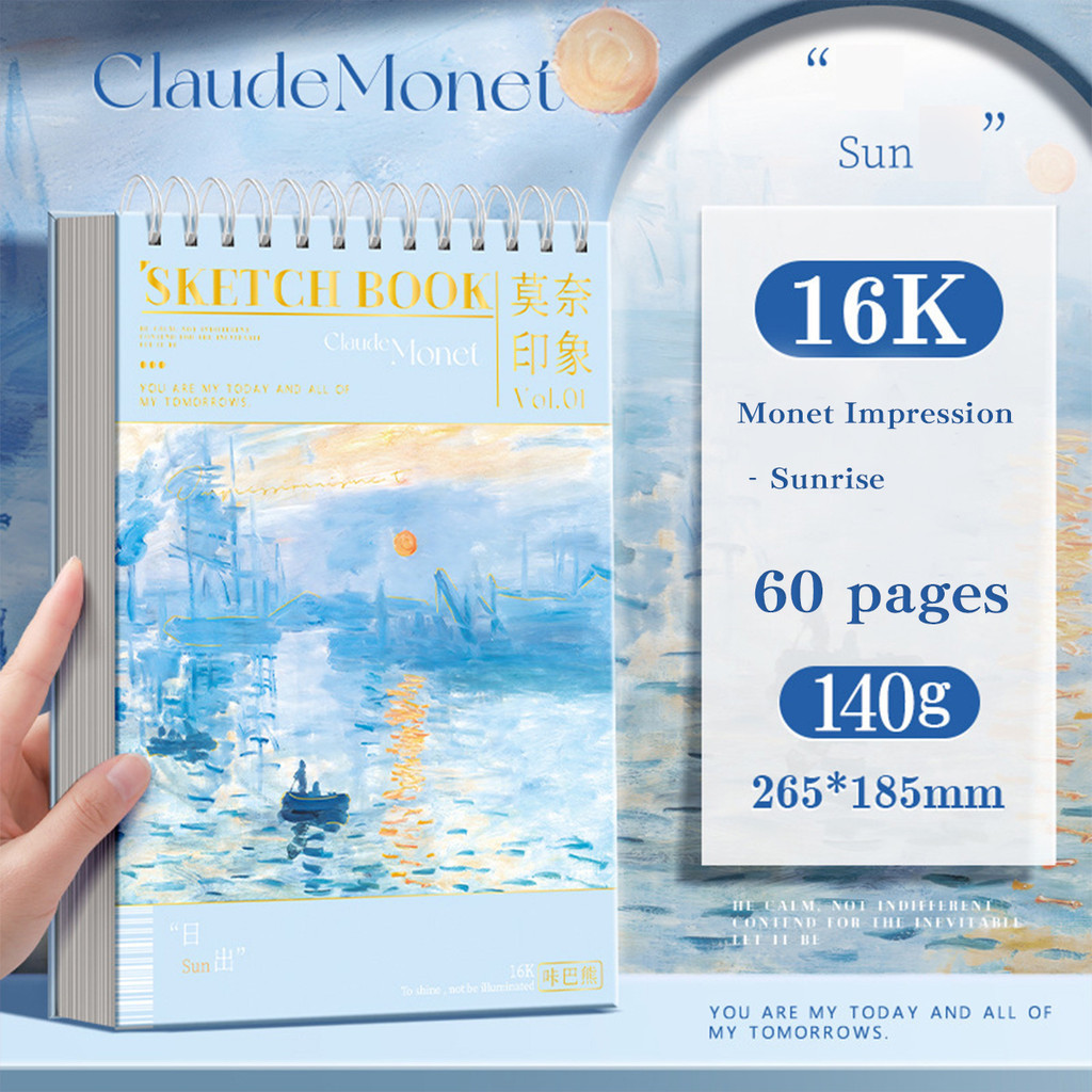 สมุดสเก็ตช์ สมุดวาดรูป สมุดไม่มีเส้น สมุดบันทึก Coil อุปกรณ์การเรียน หนังสือวาดภาพ Graffiti ขนาด ...