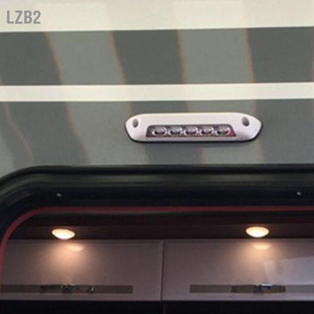 LZB2 LED กันสาดแสง RV Utility Strip Light 30 ลูกปัด IP67 กันน้ำ DC 12V 24V สำหรับแสงสว่าง ...