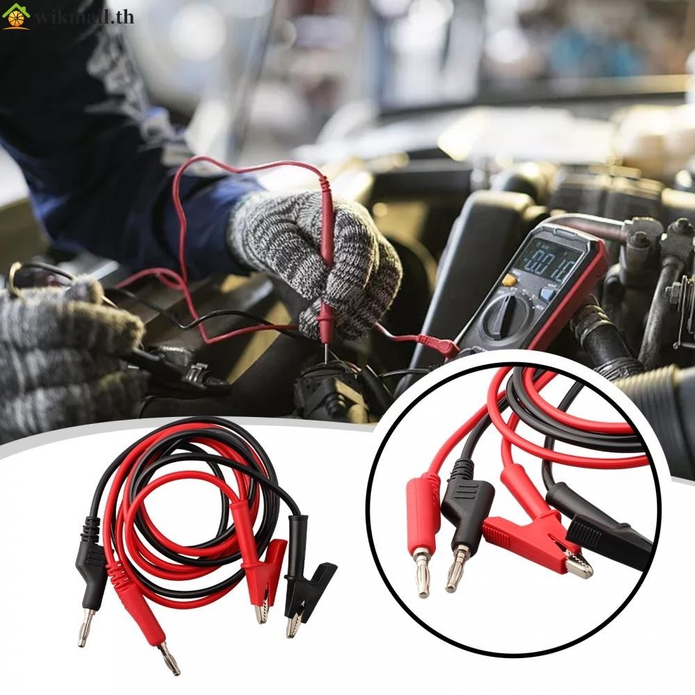 【WIK】Convenient and Efficient Banana Plug Test Leads with Crocodile ...