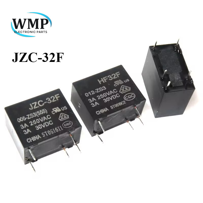 รีเลย์ JZC-32F HF32F 005 012 024 -HS HF32F 5V 12V 24V 10A 4PIN 5PIN รีเลย์ใหม่และต้นฉบับ ...