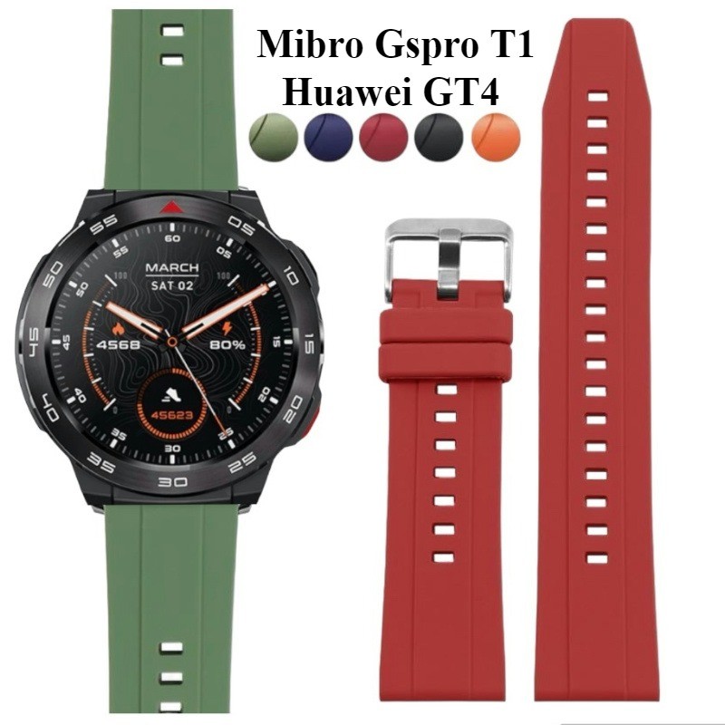สายนาฬิกาสำหรับMibro GS pro Huawei GT4 41mm,Garmin Venu2S/vivoactive4S ...