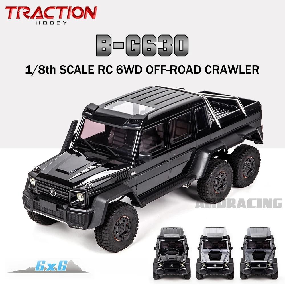 Traction HOBBY KM6 B-G630 6X6 6WD 1/8 RC รีโมทคอนโทรลไฟฟ้ารุ่นรถ Off ...