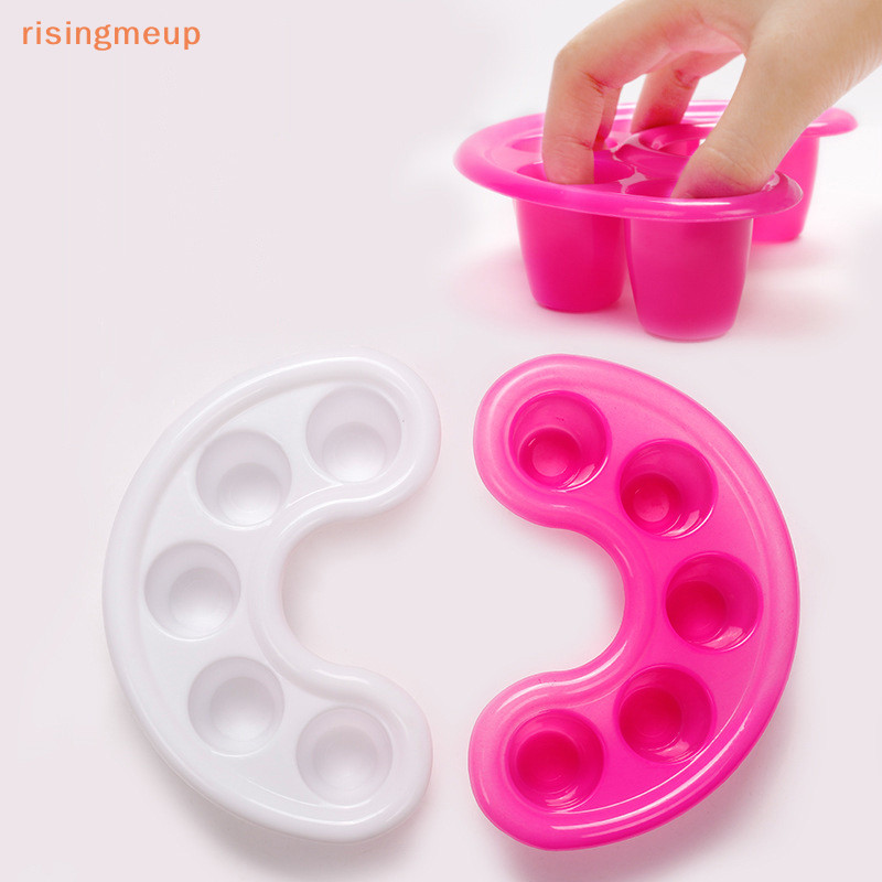 [risingmeup] 1 ชิ้น Nail Art Fingers Hand Soak Bowl Nails Acrylic Tip ...