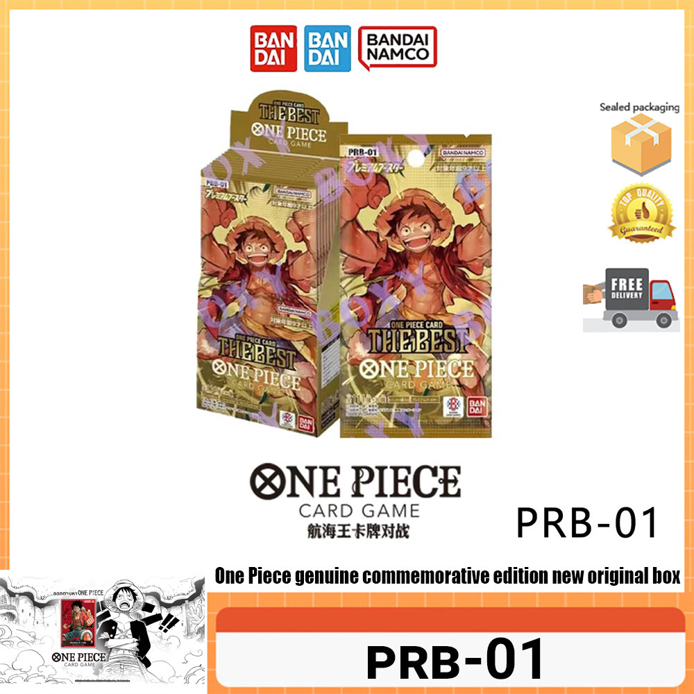 Bandai PRB-01 การ์ดเกม One piece PRB-01 Premium Booster - การ์ด One piece The Best Nautical King ...