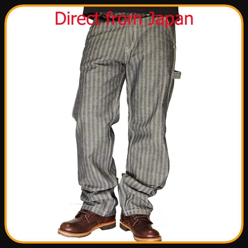 Kojima Jeans KOJIMA GENES Herringbone Basic Painter Pants Jeans Denim Made in Japan Mens One ...