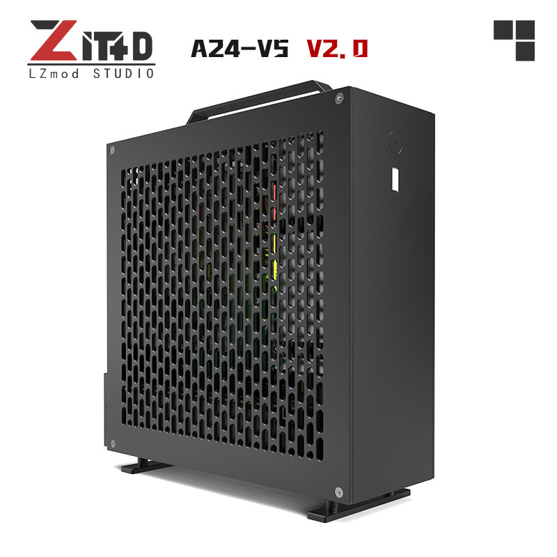 [จัดส่งตลอด 24 ชั่วโมง] เคสคอม case pc case computer Lzmod mini A24-V5 ...