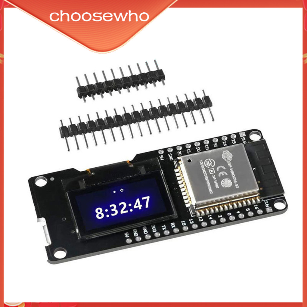 Chooesp32 โมดูล Oled Dual Mode Wifi และบลูทูธสําหรับโครงการ Arduino Esp32 Oled Wemos Wifi โมดูล