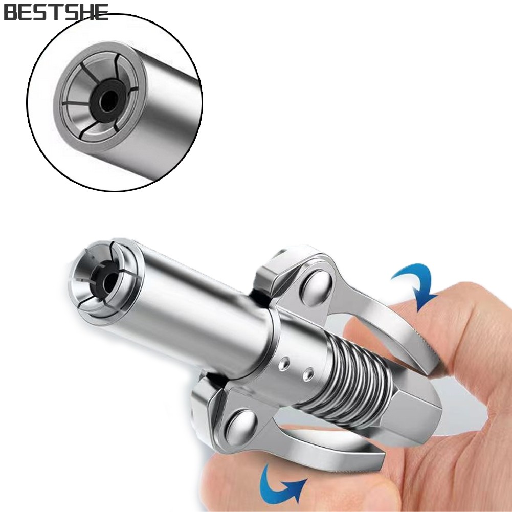 [bestshe] ชุดท่อจาระบี Double Handle Self-Locking Coupler Heavy-Duty ...