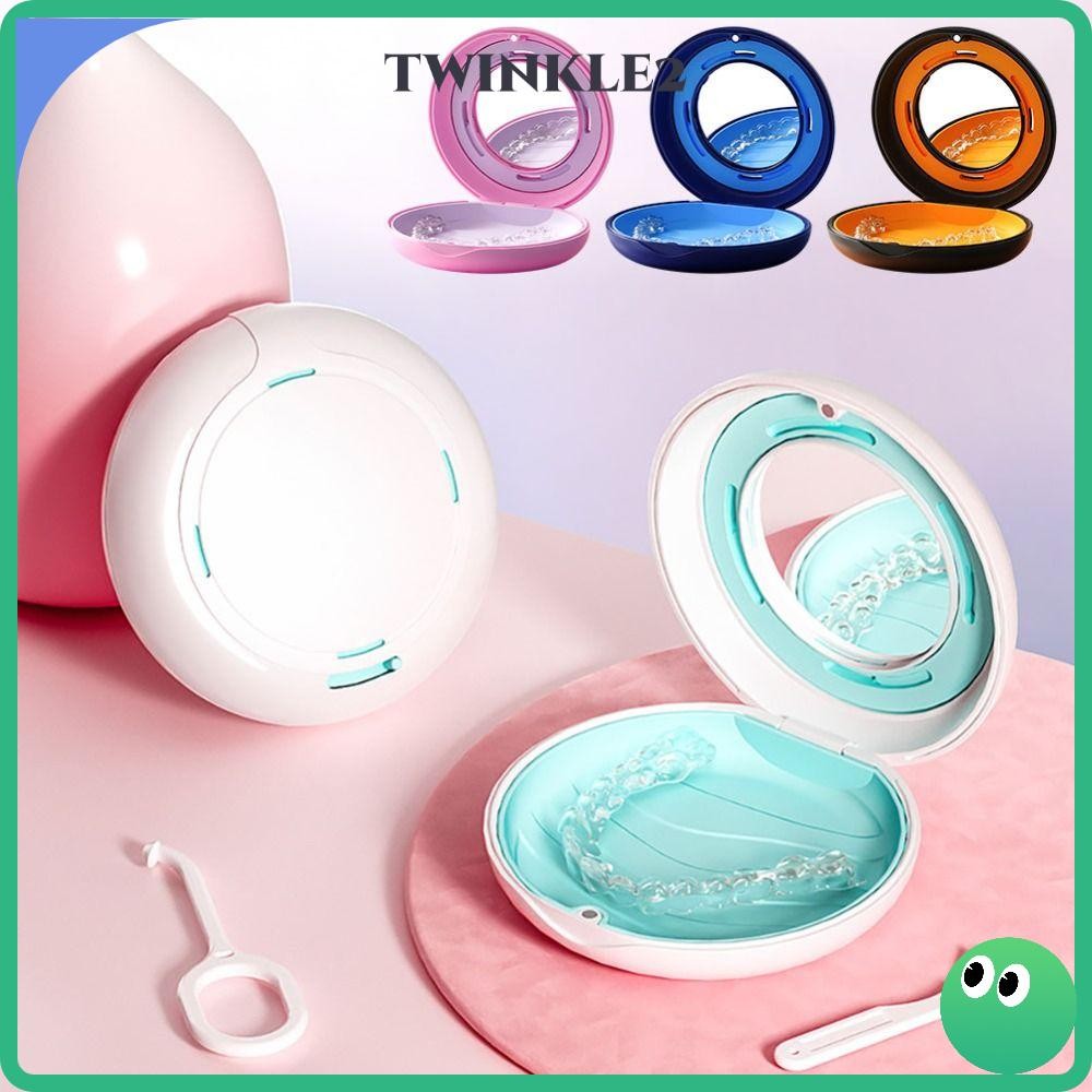 Twinkle Health Care ผลิตภัณฑ์คอนเทนเนอร์ถาดจัดฟัน Retainer แบบพกพา Oral ...