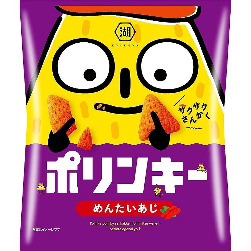 《JAPAN》★Lakeside Polinky Mentaiko Flavor 55g 12 bags | Shopee Thailand