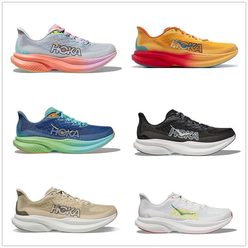 Hoka Mach 6 Mach6รองเท้าวิ่งรองเท้ากีฬาผู้ชายและผู้หญิงผู้ชายและผู้หญิงการฝึกอบรมคู่เดียว, สุทธิ ...