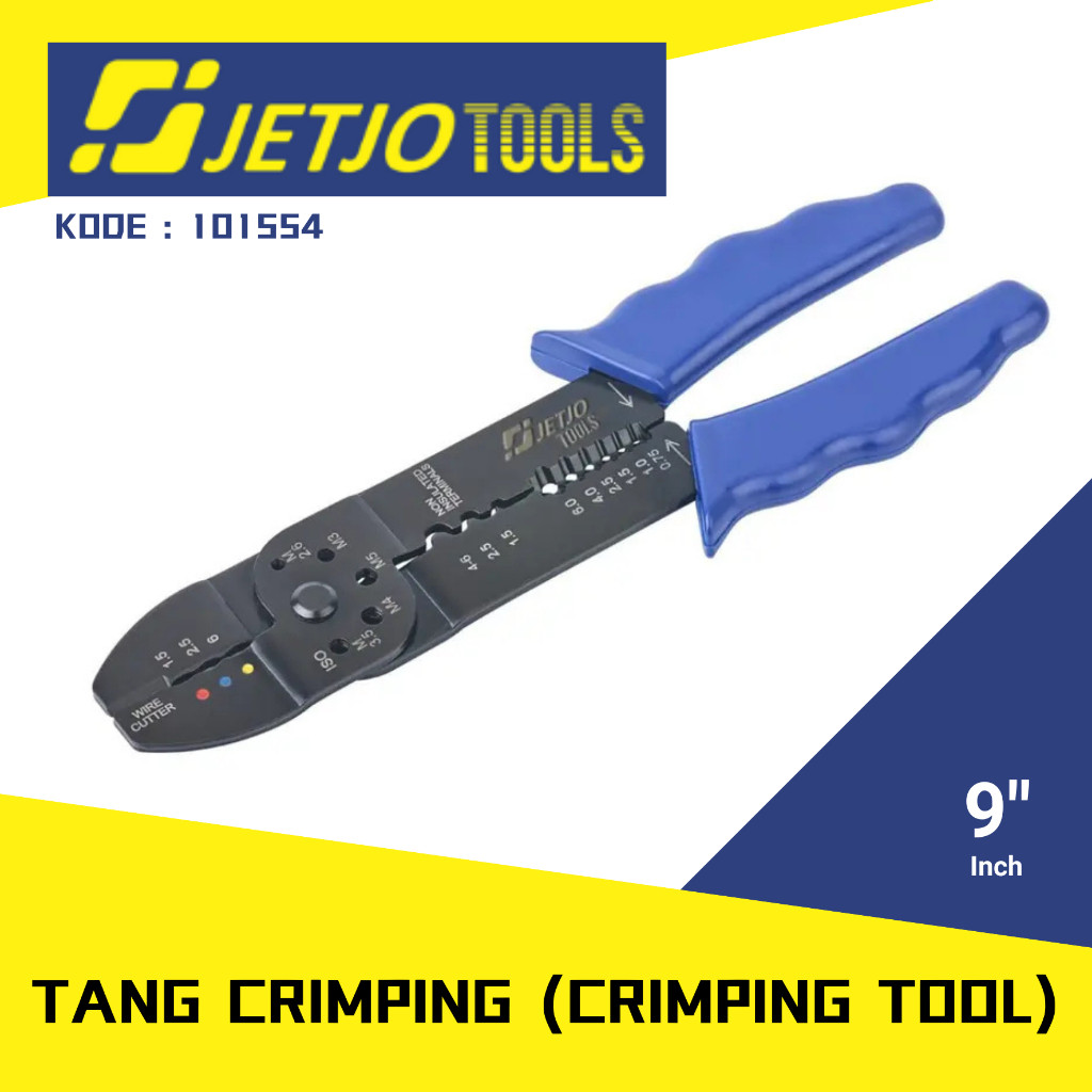 Jetjo TOOLS / LAKONI PRO Crimping คีม 9in / คีมสายเคเบิล 9 ...