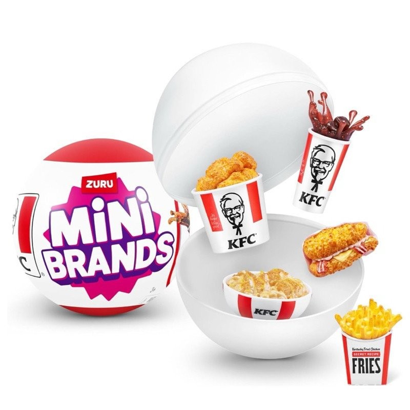 Zuru Mini Brands KFC Series Mini Cute Real Play Decorative | Shopee ...